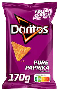 DORITOS Pure Paprika flavour gezondheidsscore - Testaankoop gezond