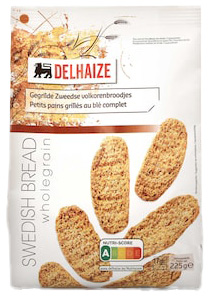 Score santé de DELHAIZE PETITS PAINS GRILLÉS AU BLÉ COMPLET ...